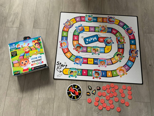 Gramy i emocje odkrywamy: Uczę się wyrażać emocje - gra planszowa ...